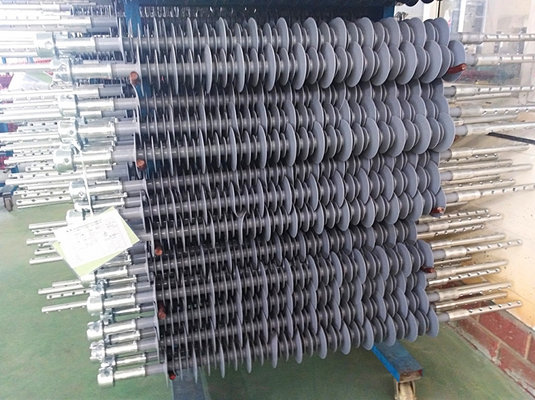 145KV Composite Suspension Insulators with grey sheds, For Transmission Line