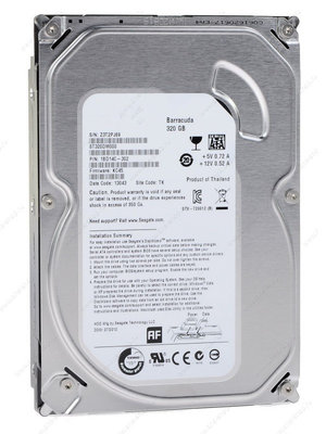 320GB Seagate Hard Disk Drive / SATA Desktop Internal Hard Disk Drive