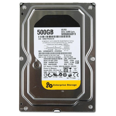 SATA 500GB Hard Disk Drive