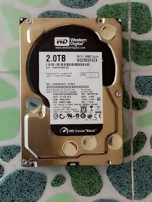 Enterprises Computer Internal 3.5 inch Hard Drive 2TB For Desktop WD2002FAEX