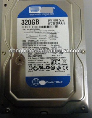 320GB WD 3.5 inch internal hard drive - caviar blue / SATA 7200 rpm hard drive