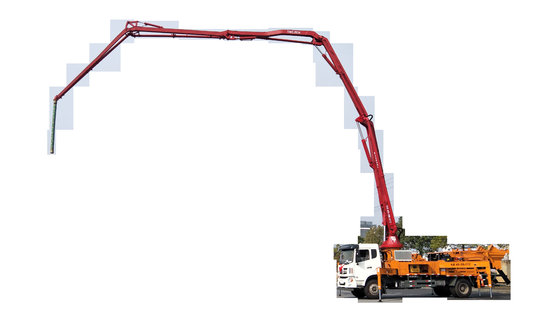 34m Mini Concrete Boom Pump Truck For Rural Road Construction