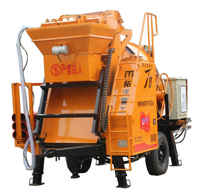 Motor Power Concrete Mixer And Pump For Rural Bridge Construction