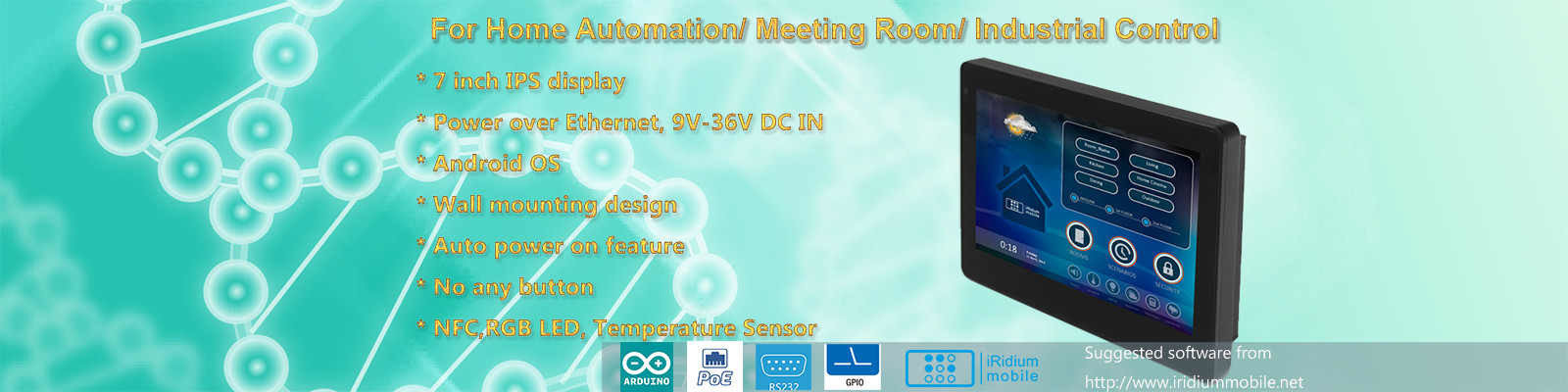 POE Touch Panel PC