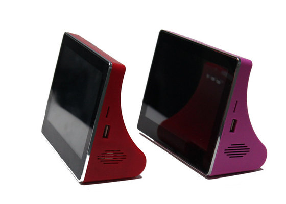 Front Camera Restaurant Ordering Tablet With LED Indicating Lamp And Big Speaker