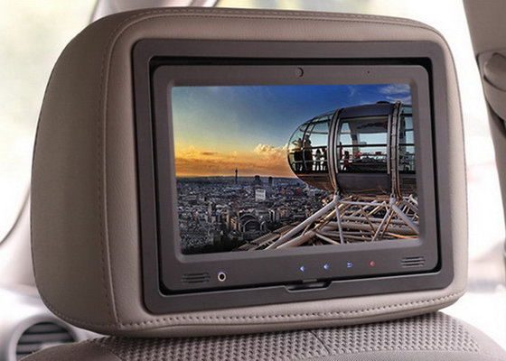 Inside Taxi Advertising Screens , 3g / Wifi 9 Inch Car Lcd Digital Signage