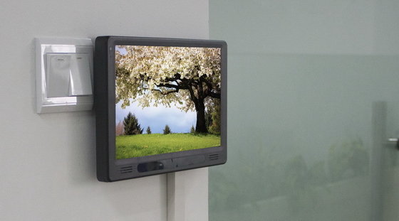 POE Conference Room Booking Display 10" Android Displays With LED