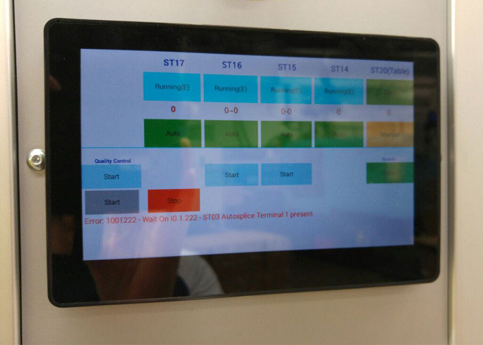 Power Over Ethernet Touch Screen Wall Display Door Intercom Device With Android System