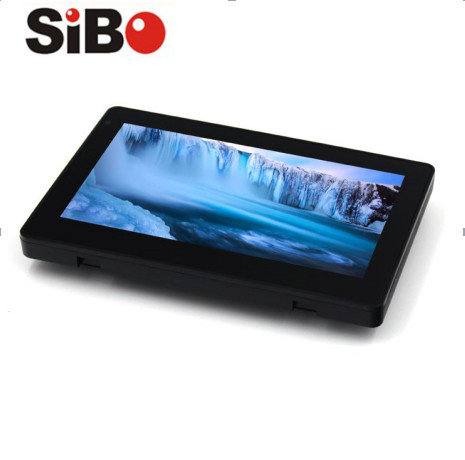 Indoor Intercom Touch Screen 7 Inch White Tablet PC IPS POE And NFC Reader