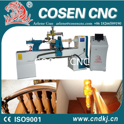 cosen cnc wood turning lathe woodworking machine /315K model/easy operation