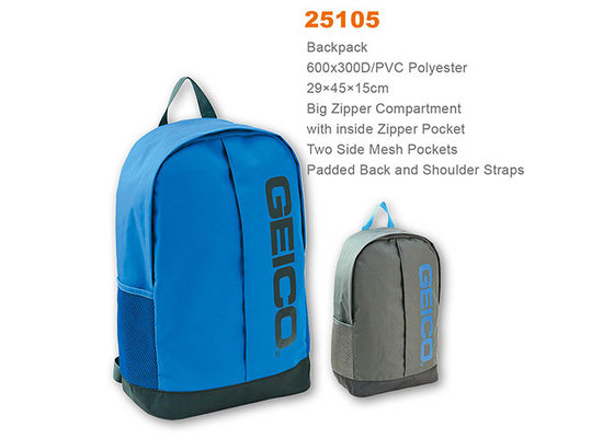 Classic Leisure Backpacks High Density 600D Polyester Made For School