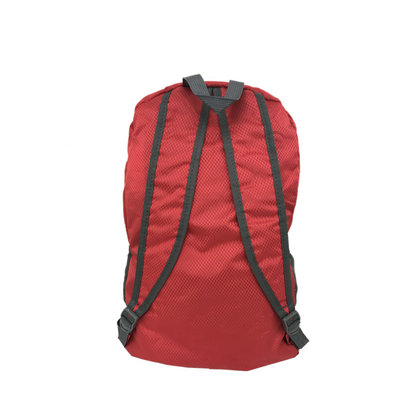 Foldable Sports Leisure Backpacks Light Weight With Nylon Zipper Pocket