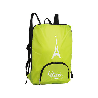 Unisex Lightweight Leisure Backpacks , Nylon Foldable Travel Backpack