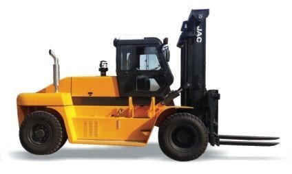 Counterbalance Industrial Forklift Truck 16tons , Heavy tons forklift CPCD160H