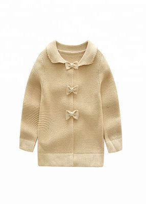 Colorful Children'S Knitted Cardigans , Toddler Cardigan Sweater Beautiful Linking Finish