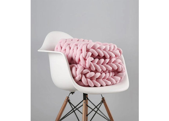 Pure Cotton Wool Warm Winter Accessories Thick Large Arm Hand Heavy Wool Blanket