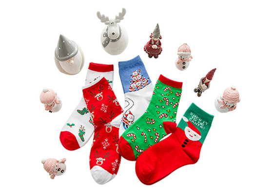 Christmas Decoration Cotton Winter Socks 75% Cotton And 25% Spandex Material
