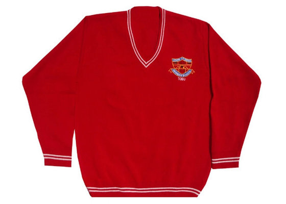 Customize European Style School Uniform Sweaters Children Clothing Primary School Uniform