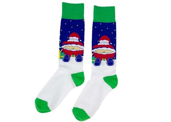Personalized Cotton Warm Winter Accessories Christmas Decorations Santa Socks