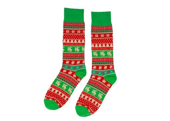 Indoor New Year Cotton Knit Christmas Stockings Custom Ankle Anti Slip For Winter