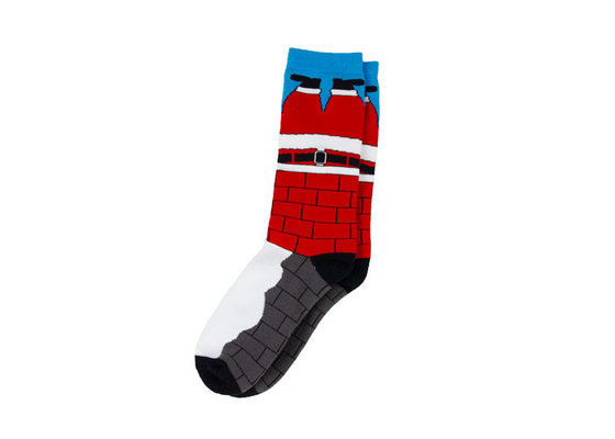 Customized Logo Short Christmas Basketball Socks Cotton Spandex Knitted For Men