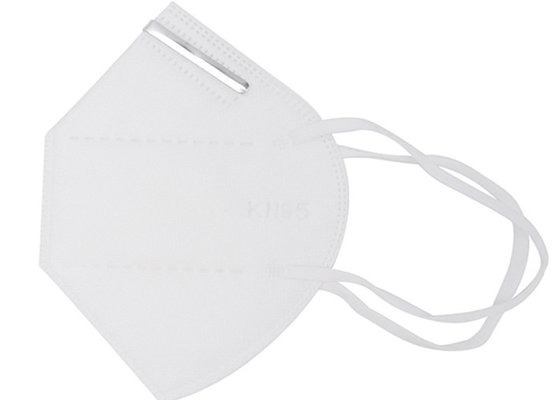 Respirator Kn95 Mask With 4 Layers , White Folding PM2.5 Filter Mouth Mask