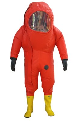 Chemical Protective Suit Totally Enclosed with air breathing apparatus Hot sales