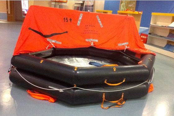 Hot sales throw-overboard inflatable life raft with 20/25 persons