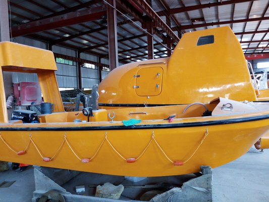 Ship 6 persons rescue boat and engine cheap price