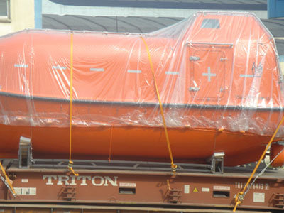 30 Persons Free fall life boat and davit hot sales