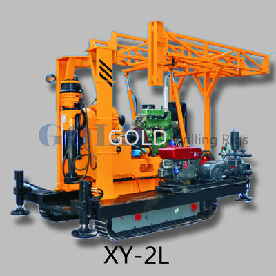 customized water well drilling rig XY-2L, compacted