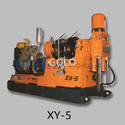 XY-3 conventional water well drilling rig, wireline drilling mud rotary