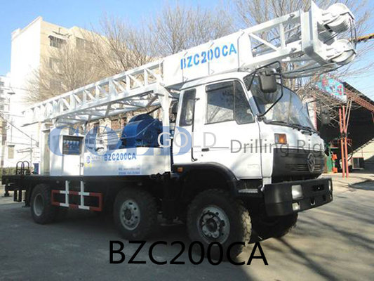 BZC200CA truck mounted drilling rig for sale china best supplier