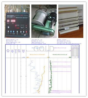 Deep Water Well Logging Tester for SP, NR, LR, Gamma,Temperature