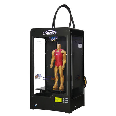 China 3d printer price Creatbot desktop print 3d DX plus 02 300*250*520 mm with max 350 degree new extruder