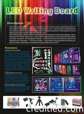 LED writing board