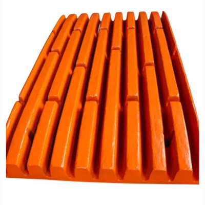 Crusher Wear Parts High Manganese Rock Jaw Crusher Spare Parts Fixed Moveable Jaw Plate