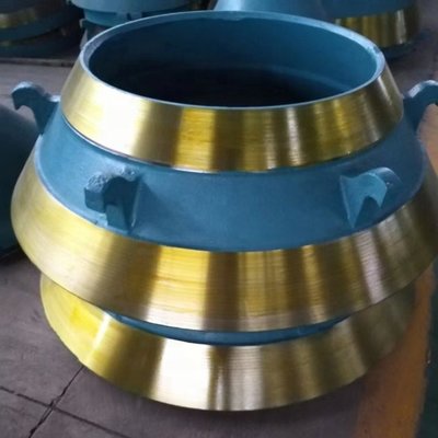 Sunvit High Manganese Cone Crusher Wearing Parts Crusher Mantle Concave and Bowl Liner for Symons Cone Crusher