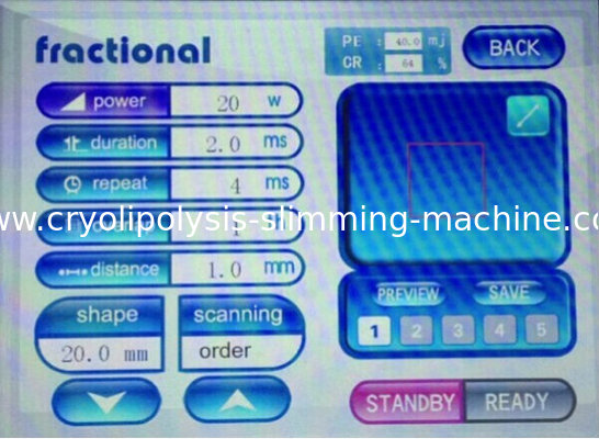 30w Fractional Co2 Laser Machine with Vaginal Applicator