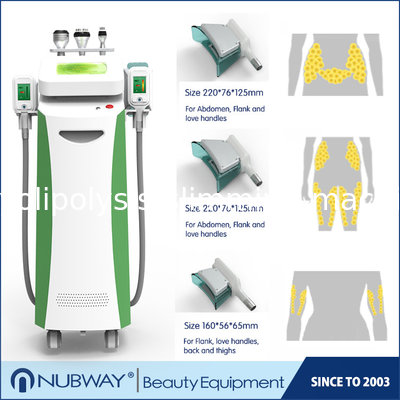 Salon or spa use hot selling five handles Cryolipolysis Slimming machine