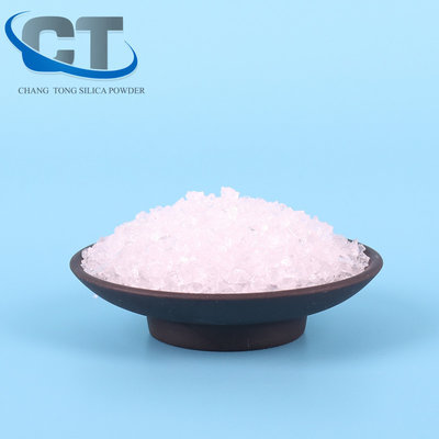 SiO2 99.9-99.99% 0-5mm fused silica sand the material of Acidic acid refractory