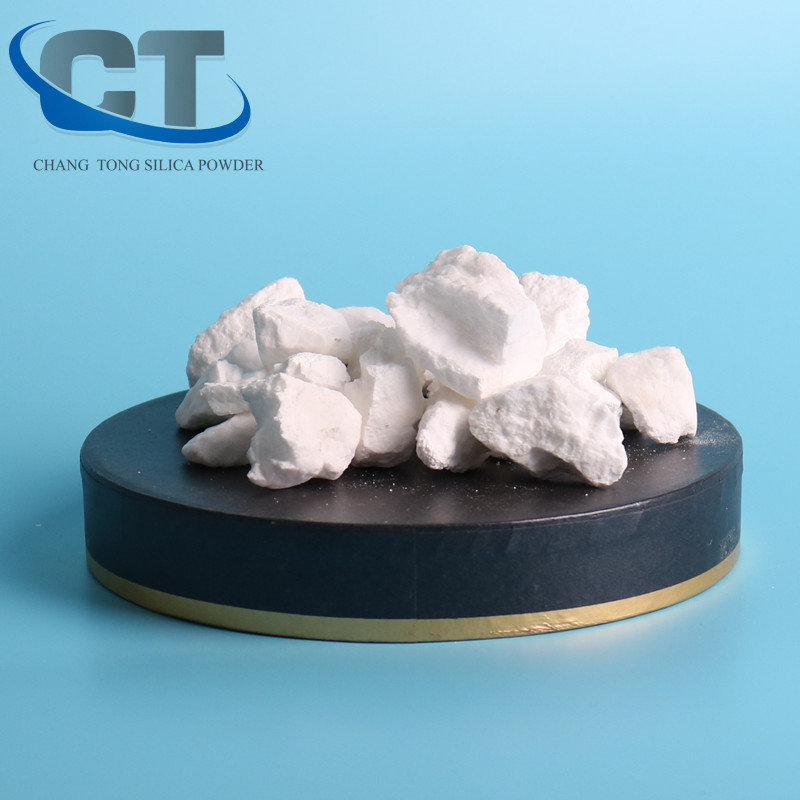 white translucent cristobalite silica suitable for the packaging of electronic products
