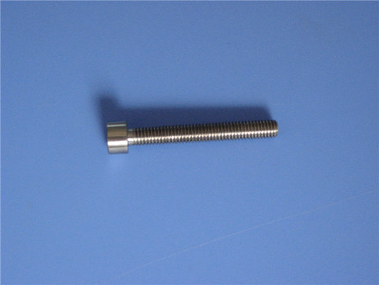 Corrosion Resistance Titanium Machining Fasteners Components With Plain Finish / Polishing