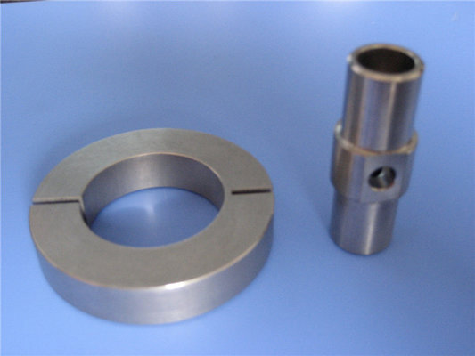 Corrosion Resistance Titanium Machining Fasteners Components With Plain Finish / Polishing
