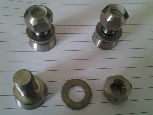 High Strength Titanium Alloy Screw CNC Machining Processes For Chemical Equipment  Titanium Machining