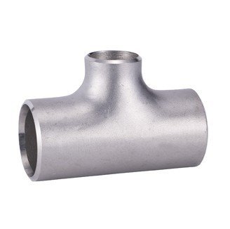 Alloy / Titanium Fittings reduce Tee For Anti Corrosion Pipelines