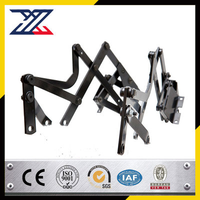 Black Carbon Steel Metal Aluminum Stampings Products Electric Sofa Frame Parts