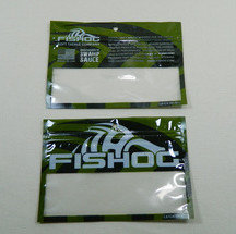 custom printed fishing lire bags , fishing Bait lure Ziplock Bags