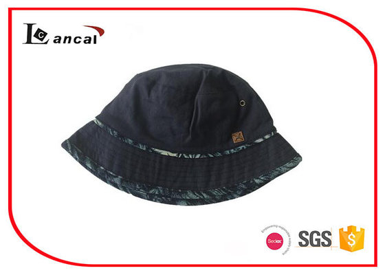 Denim Printed Bucket Hat Washable 100% Cotton Bucket Fishing Hat