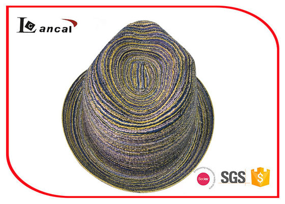 Collapsible Wide Brimmed Straw Hat Ribbed Sweatband Straw Gardening Hats